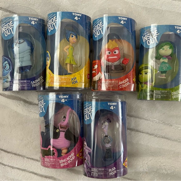 TOMY | Toys | Disney Pixar Inside Out Characters 6 Figures | Poshmark